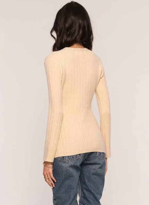 Sivan Top Cream – Gracie's Boutique